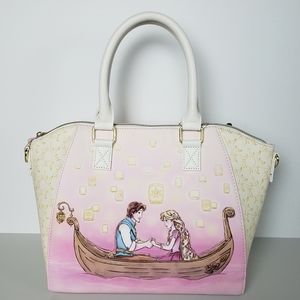 Loungefly | Bags | Loungefly Disney Tangled Satchel Rapunzel Flynn ...